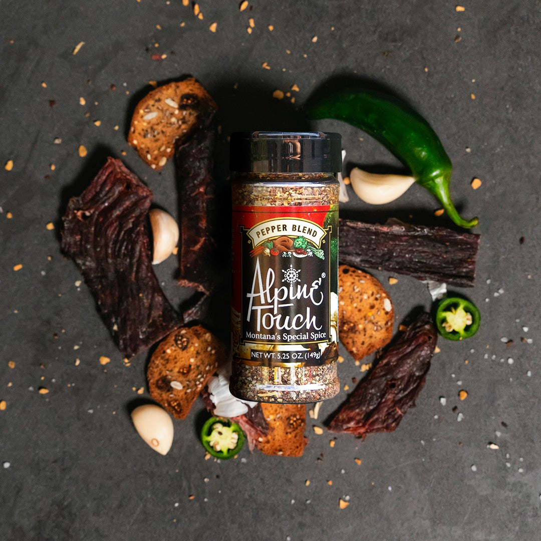 Alpine Touch Pepper Blend Bold and Sassy M S Meats Montana