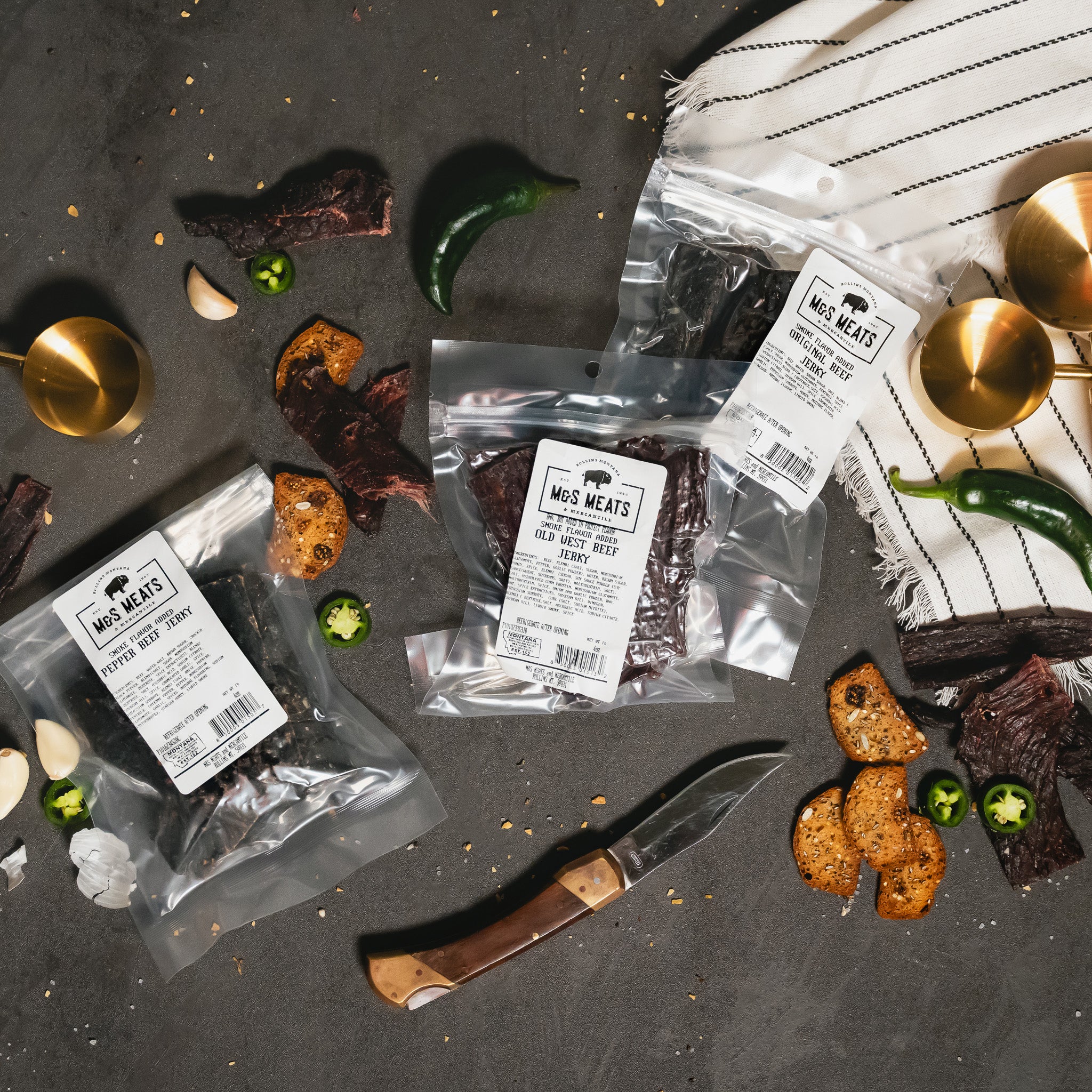 Jerky Packs – M&S Meats Montana