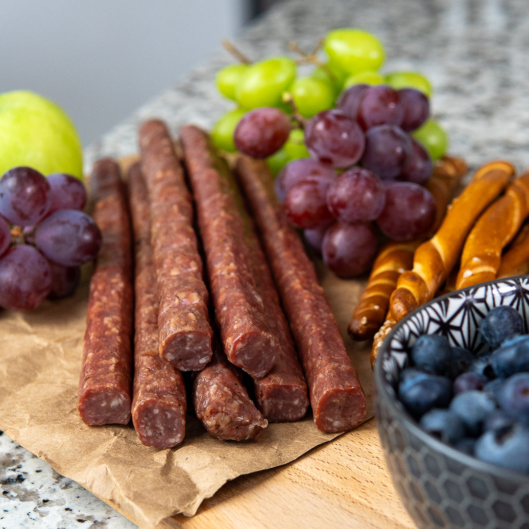 Beef Peppersticks Snack Sticks – M&S Meats Montana