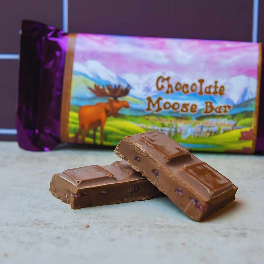 Chocolate Moose Grub candy Bar – M&S Meats Montana